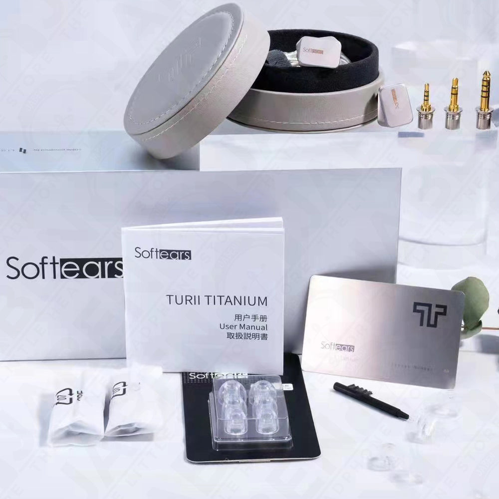 Softears Turii Ti 钛单动圈入耳式耳机 - Jaben Online